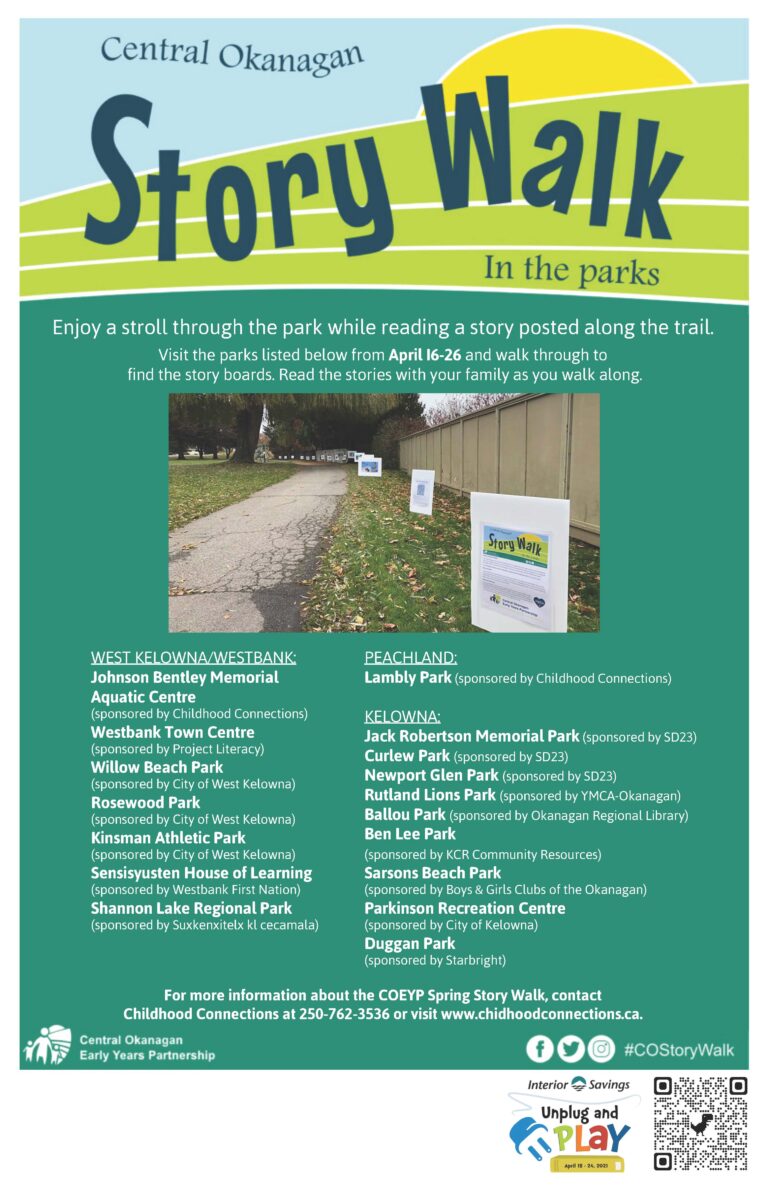 Story Walk - Unplug and Play Week